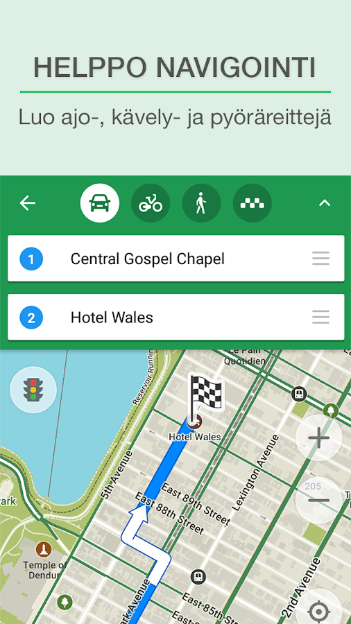 MAPS.ME – Offline-kartta ja reitit gps – Android-sovellukset Google Playssa