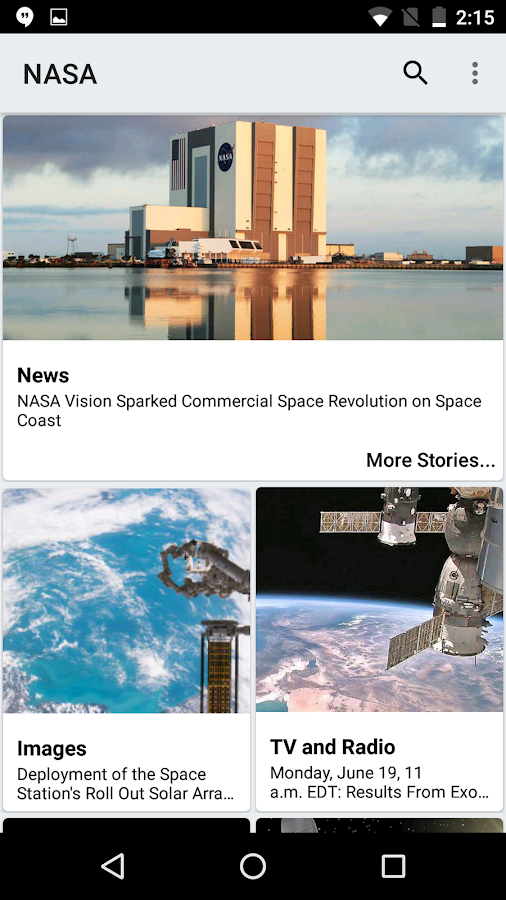 NASA - Google Play の Android アプリ