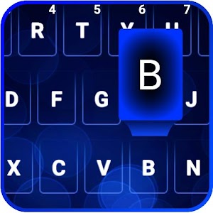 Dark Blue Emoji Keyboard – Insta HD theme emoji theme for emoji ...