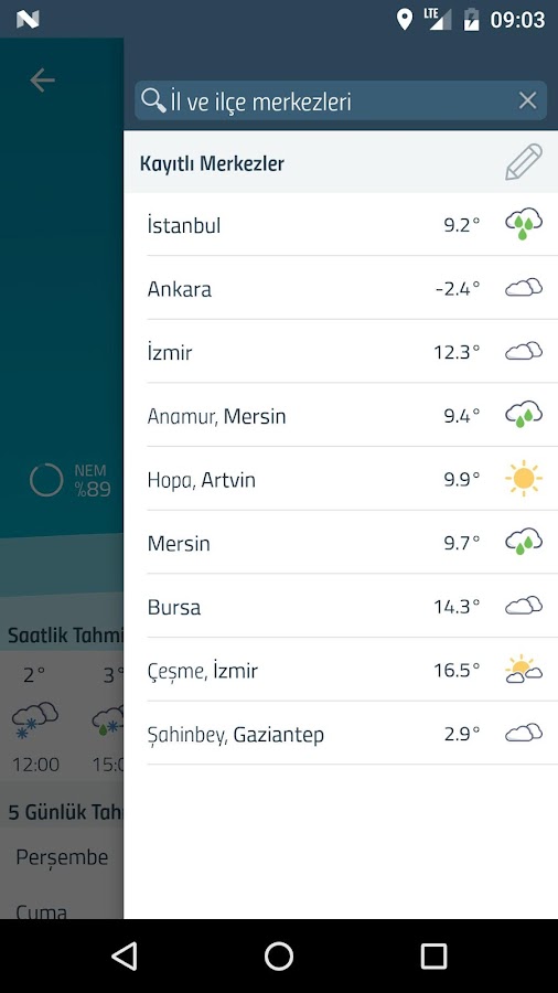 Meteoroloji Hava Durumu - Google Play'de Android Uygulamaları