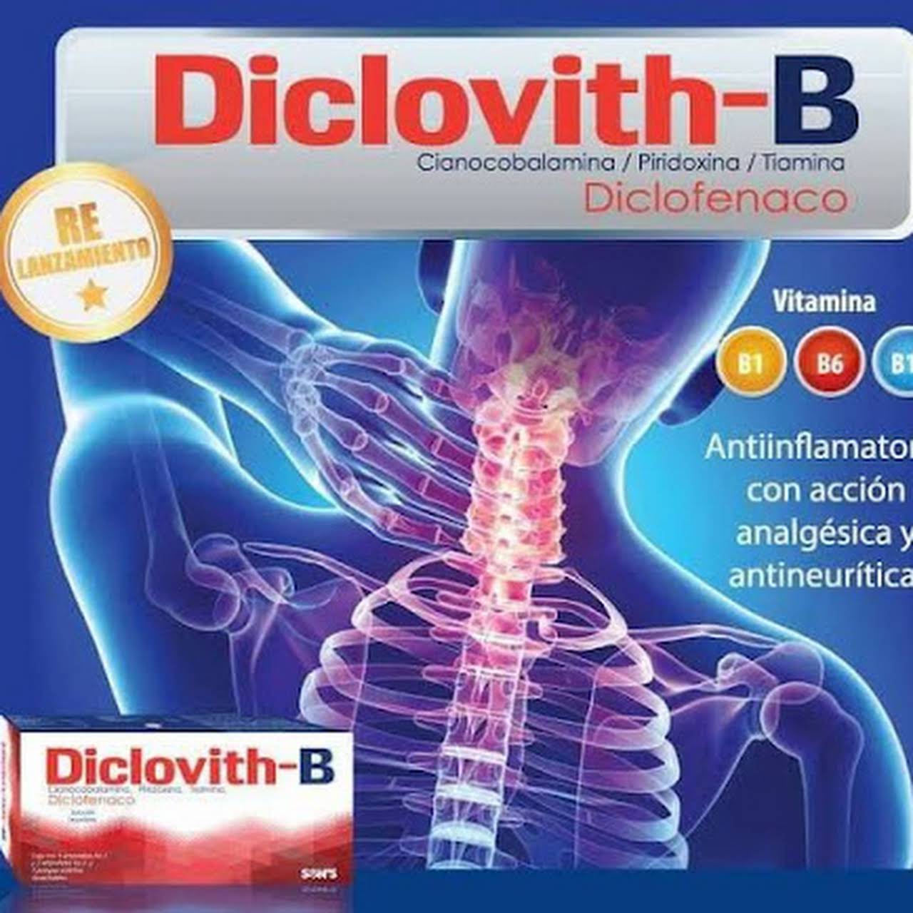 Química Sons Diclovith B Vitaminas Diclofenaco De Venta En, 58% OFF