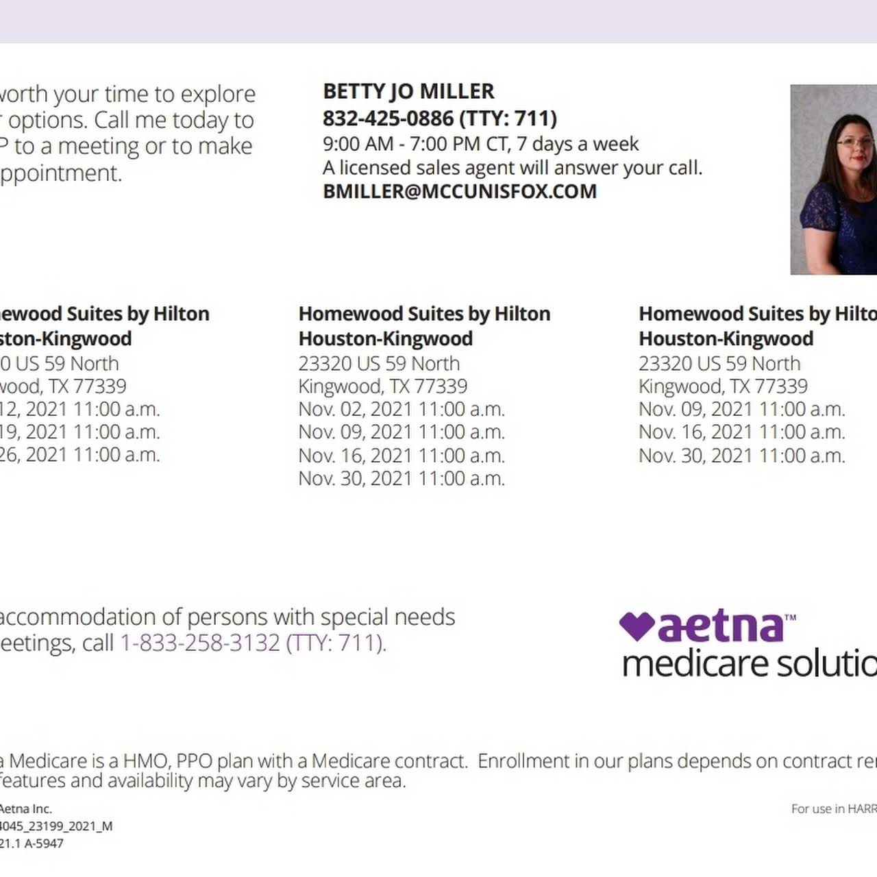 Betty Jo Miller - Health Insurance Agency