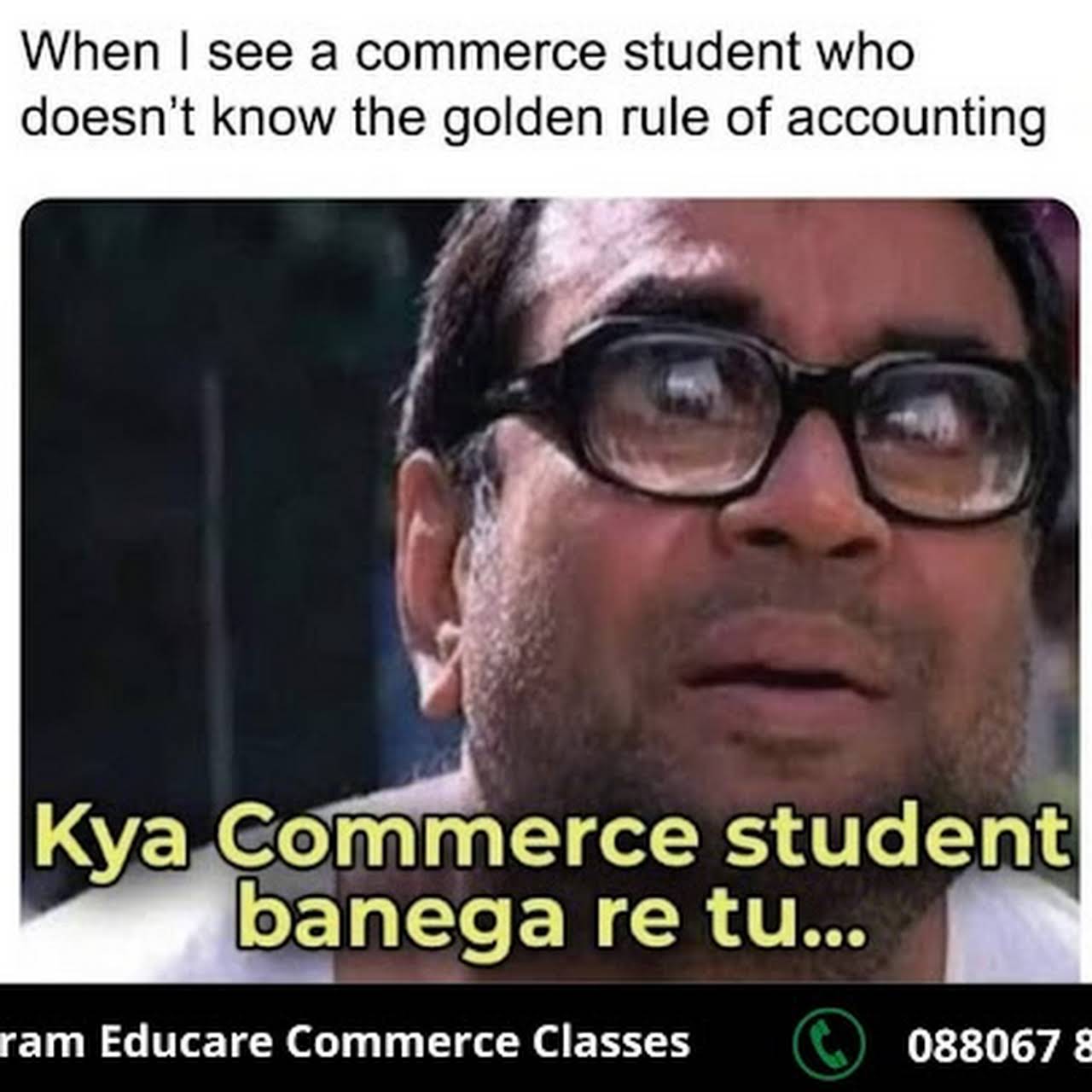 Accounting Class Meme