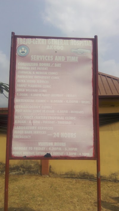 General Hospital Akodo, Hospital at Ibeju-Lekki