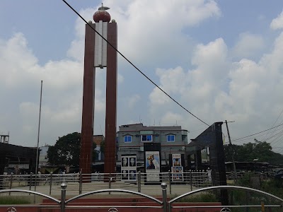 Zero Point Bus Stop, Bus Station at Sapahar, Naogaon