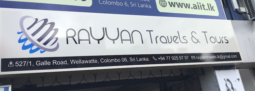 🕗 Rayyan Travels & Tours Wellawatte, Colombo 06 opening times, tel. +94 ...