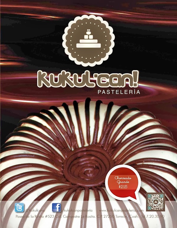 Kukulcan Pastelería, Torreón — dirección, teléfono, horario de apertura ...
