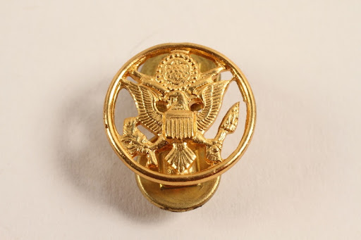 Great Seal of the US lapel pin used by a Jewish German emigre during ...