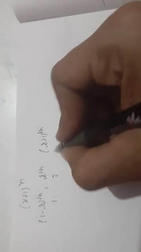 SECTION EQ36. Case-Study 1: The coefficients of the (r−1)n,rn and (r+1)n..