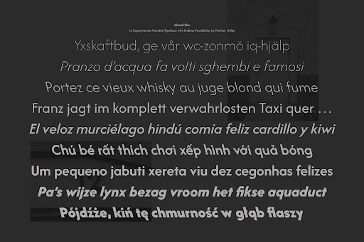 Afacad Flux - Google Fonts