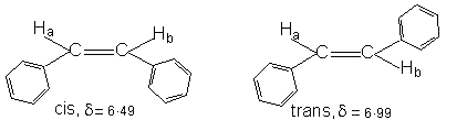 ORGANIC SPECTROSCOPY INTERNATIONAL: CIS TRANS ISOMERS AND NMR