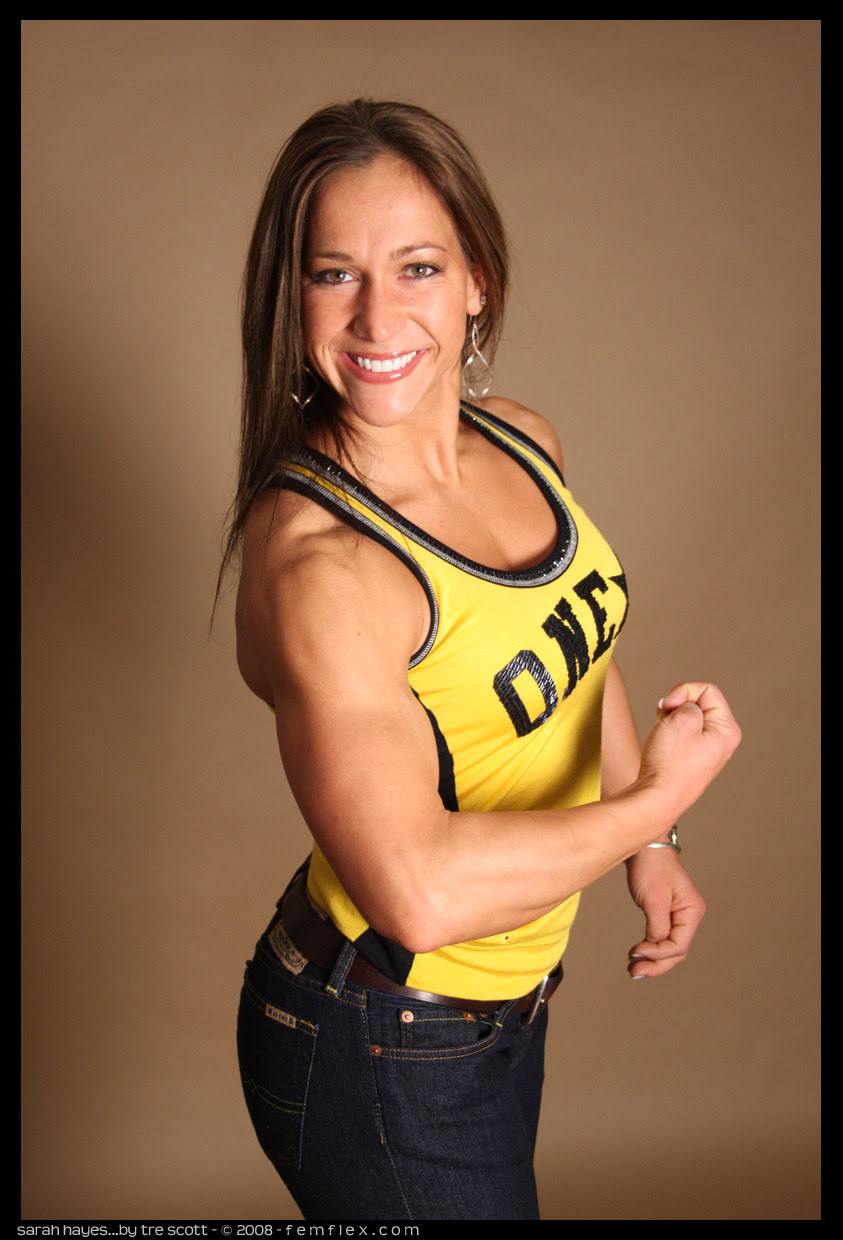 All Females Muscles : Sarah Hayes progress