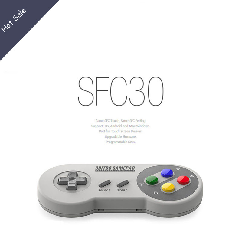 8Bitdo SFC30 Pro Finger Spinner Quality Wireless Bluetooth Controller ...