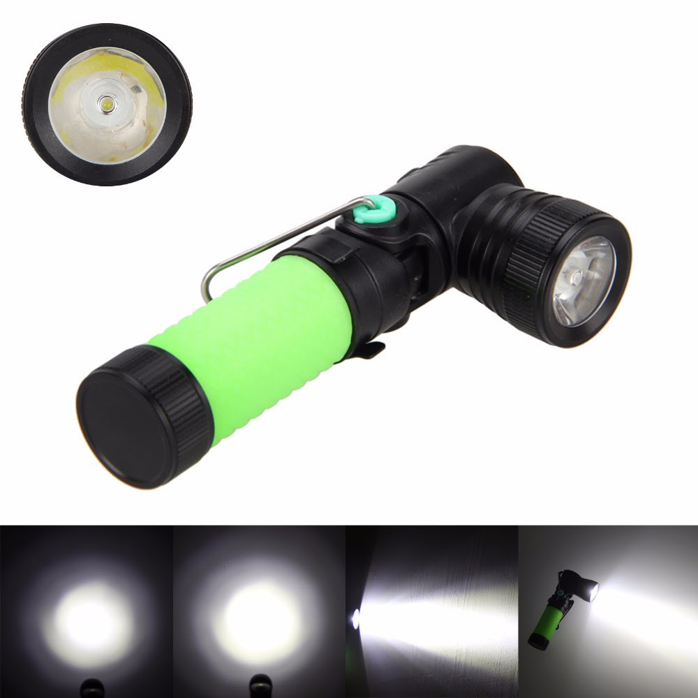 VASTFIRE Head Flashlight Angle 1000LM XR-E Q5 LED 90 Degree Pivoting ...