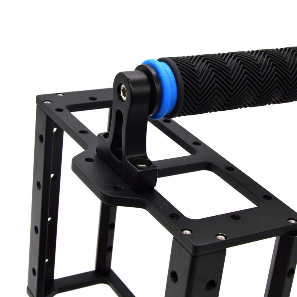 15mm Rod Rig DSLR Camera Video Cage With Top Handle Grip Kit ...