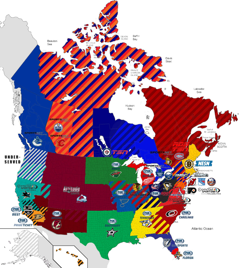 Nhl Blackout Map ~ CAMILAGRIPP Nhl Blackout Map ~ CAMILAGRIPP