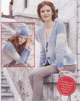 hand-made-knitting-crochet: Die kleine Diana Hakel Lust №09 2014