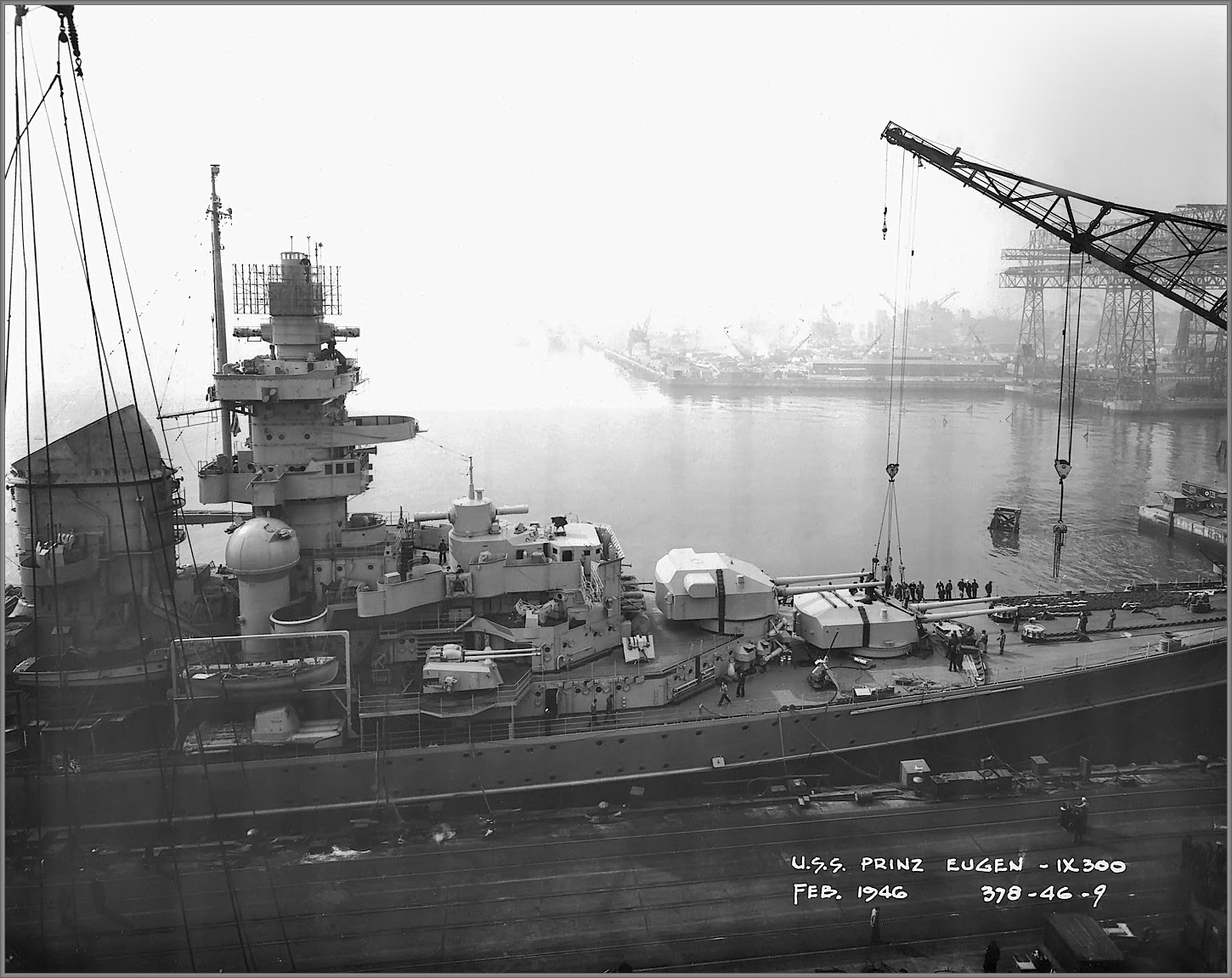 Vintage photographs of battleships, battlecruisers and cruisers ...