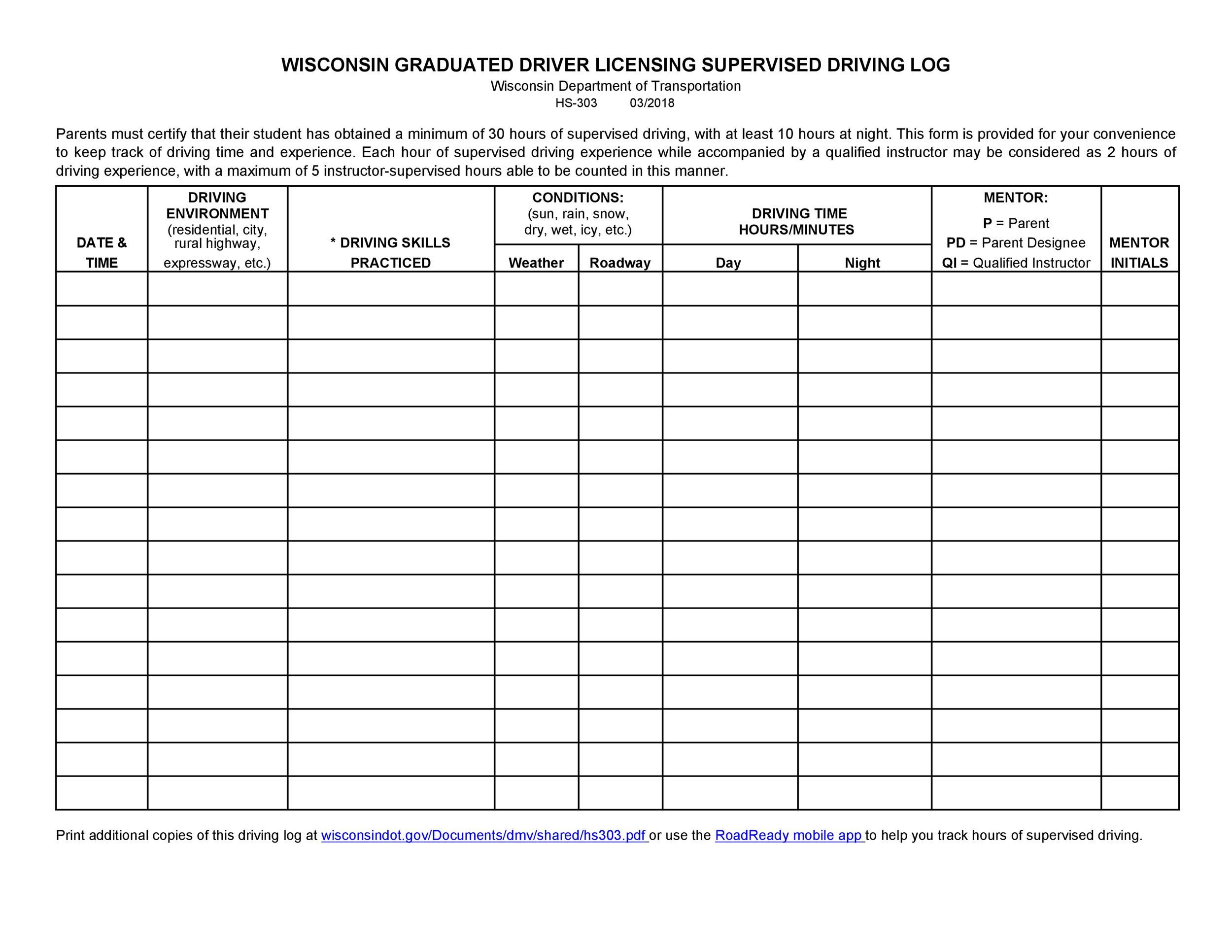 Truck Drivers Log Book Template Truck Drivers Log Book Template