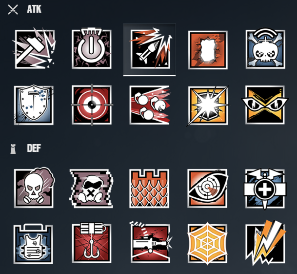 Free Printable Rainbow Six Siege All Character Logos - wallpaper