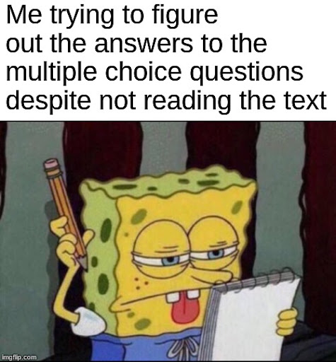 Memes Funny Multiple Choice Questions