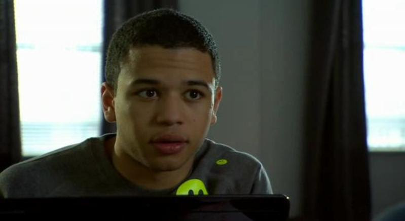 MALE CELEBRITIES: Calvin Demba tv screen caps from Hollyoaks including ...