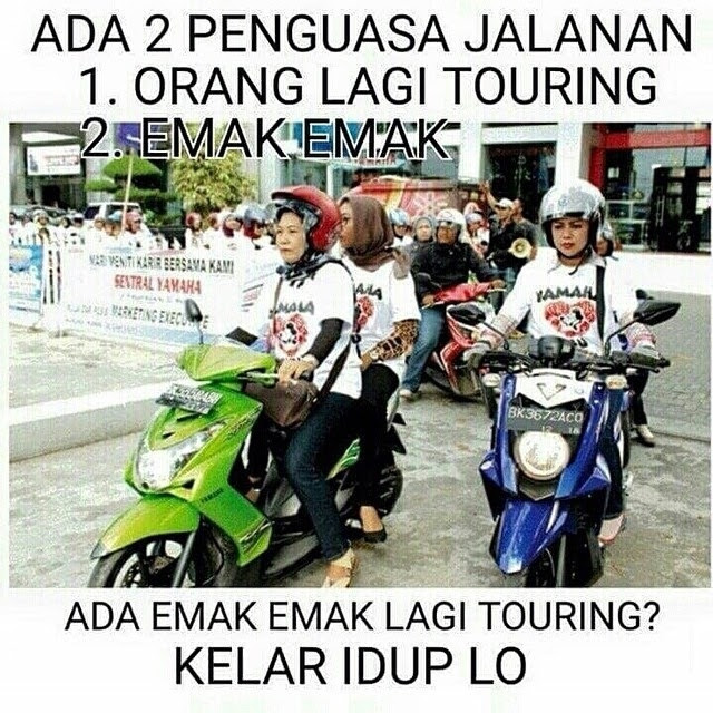 30 Meme Lucu tentang Pengendara Motor Indonesia - Berita Unik Terbaru ...