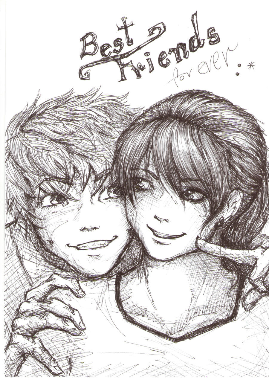 Bff Bestie Cute Drawings Brown Hair - Draw-fidgety Bff Bestie Cute Drawings Brown Hair - Draw-fidgety