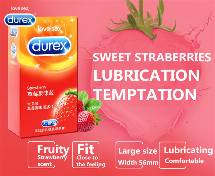 Durex Large Size 56mm Condoms For Men 12 Pcs Extra Lubricated ...