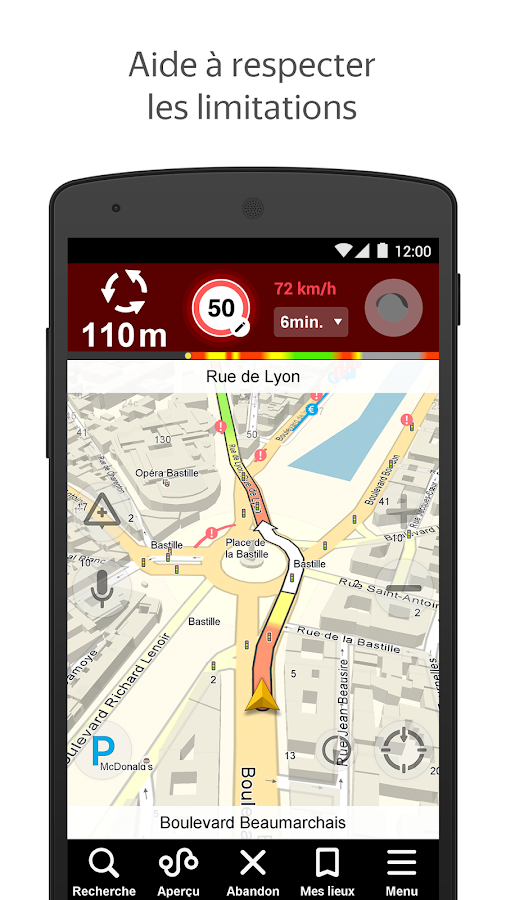 Yandex.Navi - Île-de-France – Applications Android sur Google Play
