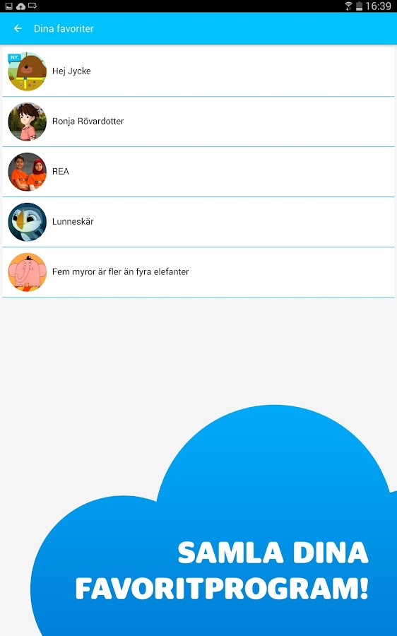 SVT Barnkanalen - Android Apps on Google Play