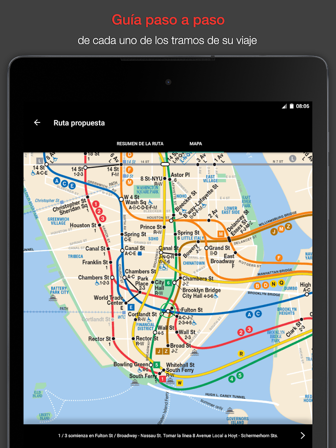 Mapa de metro de Nueva York - Aplicaciones de Android en Google Play