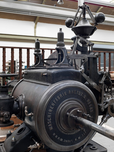 Steam engine at TextilTechnikum - Maschinenfabrik Rheydt O. Recke ...
