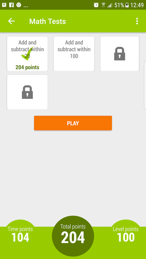 Math Tests - Android Apps on Google Play