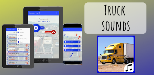 Truck Sound tones amazing ringtones for phone Android App