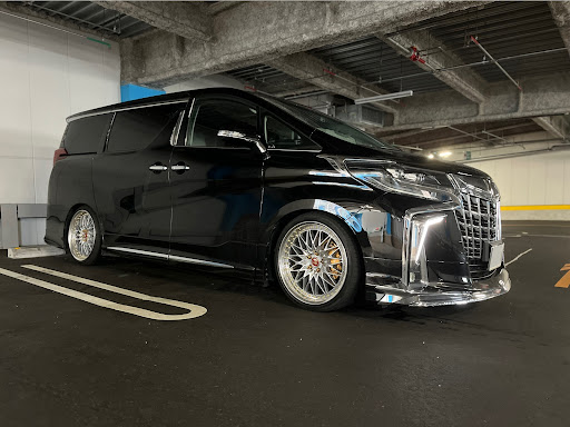 アルファードのアルファード30後期・WORK・VS-XV・台風に気をつけて下さいに関するカスタム事例｜車のカスタム情報はCARTUNE