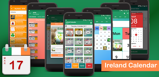 Ireland Calendar - Holiday & Note (Calendar 2020) Android App