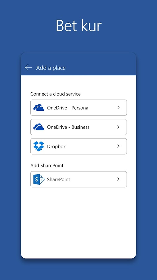 „Microsoft Word“ – „Android“ programos „Google Play“