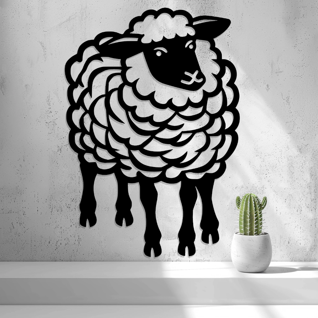 2D Sheep by 2D Arts | 3D Printing Design