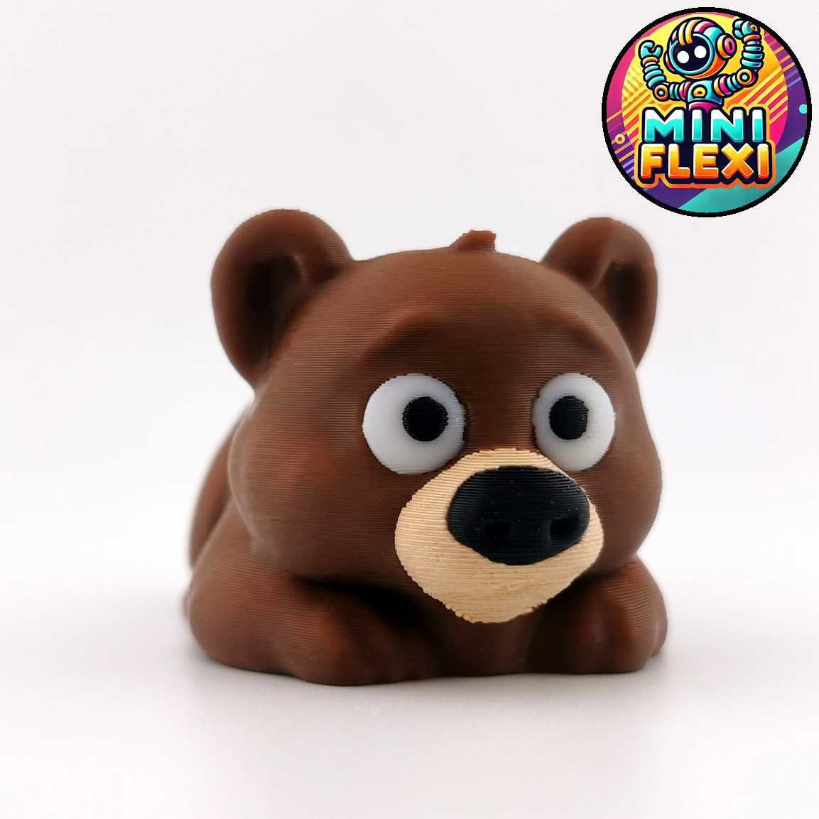 Flexi Bear - Toy by Mini Flexi | 3D Printing Design
