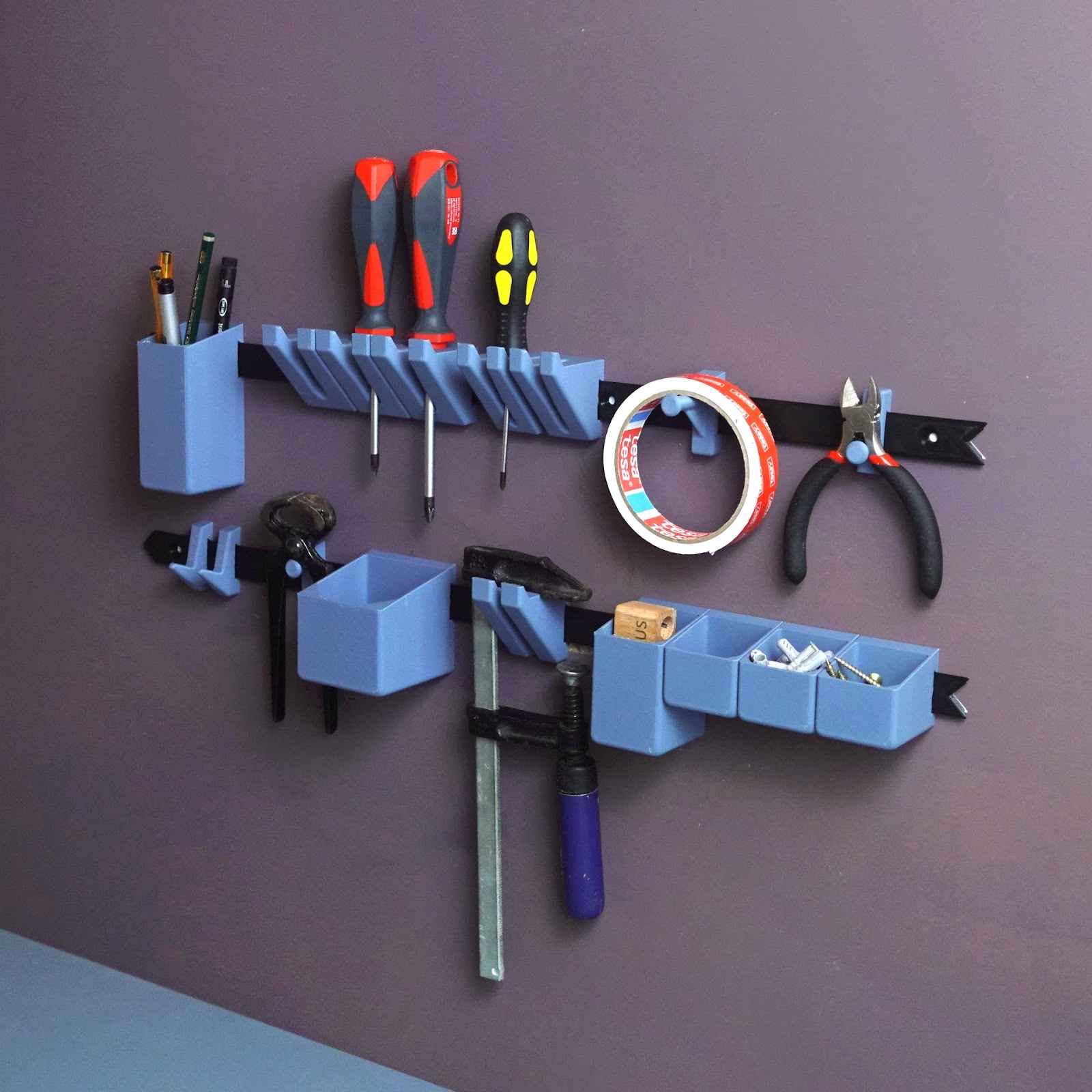 TOOL WALL / RACK by Gazzaladra Design | 3D Printing Design