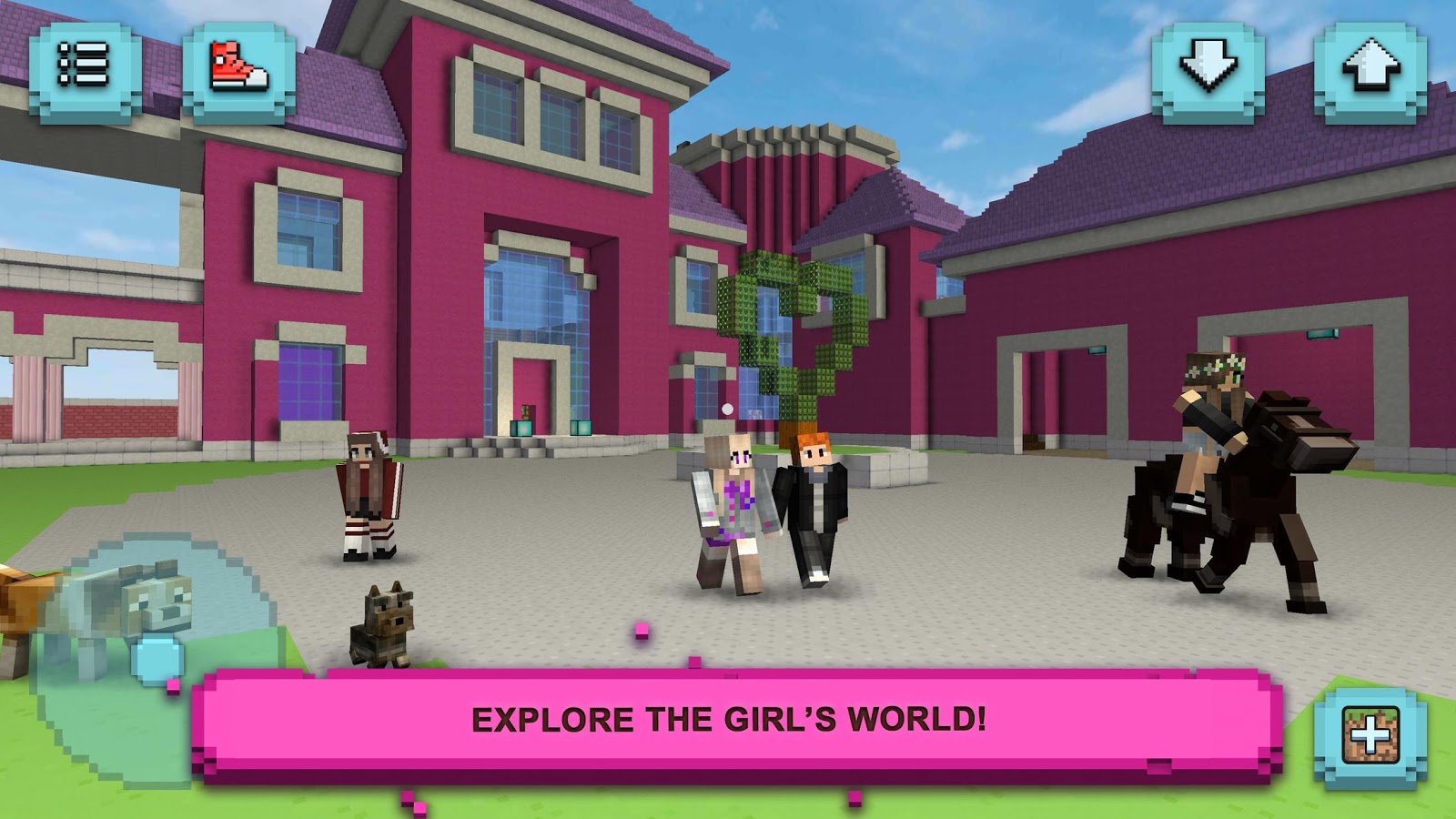 Girls: Exploration Lite - Building Craft & Chat - Android Apps on ...