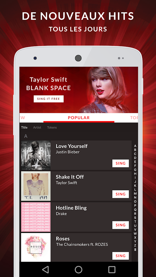 THE VOICE: Sur Scène! Chantez! – Applications Android sur Google Play