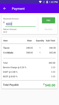 「Net-E-POS (Restaurant)」 - Androidアプリ | APPLION