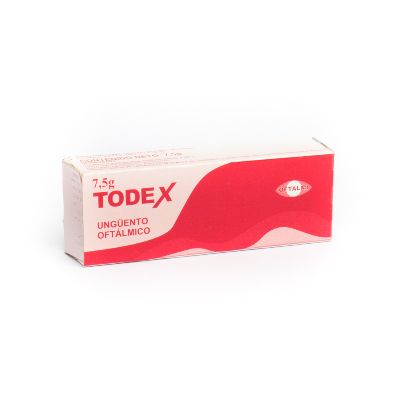 Tobramicina + Dexametasona Todex Ungüento Oftálmico 0,3/0,1% X 7,5 G ...