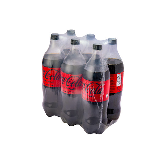 Lốc 6 Chai Nước Giải Khát Coca-Cola Zero Không Đường Chai 1.5L