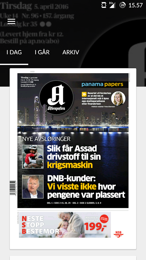 Aftenposten eAvis – Android-apper på Google Play