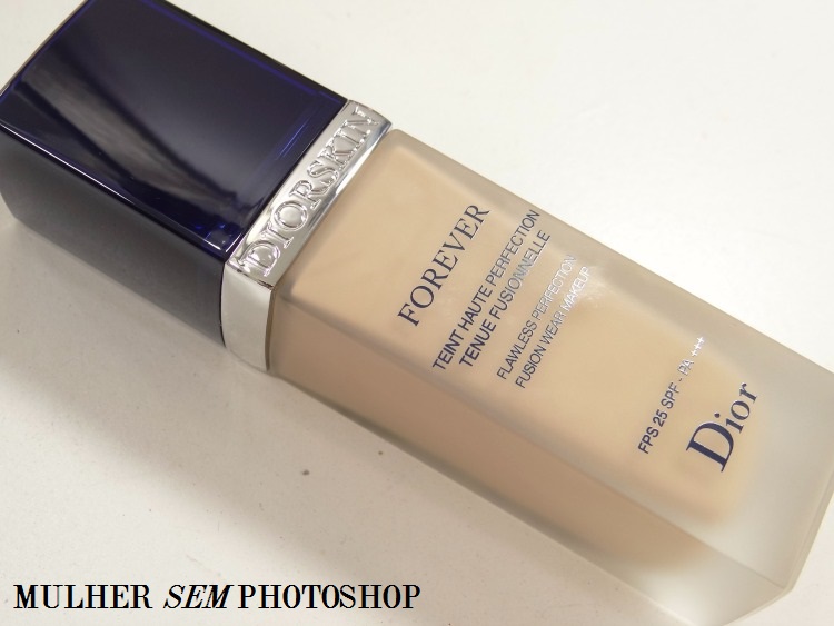 Mulher sem Photoshop » Arquivos Diorskin Forever - resenha da Base da Dior