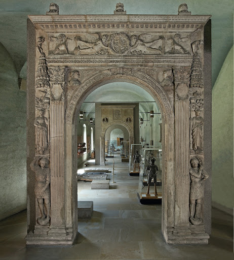 Portal of the Medici Bank - Lombard sculptors (after a design by ...