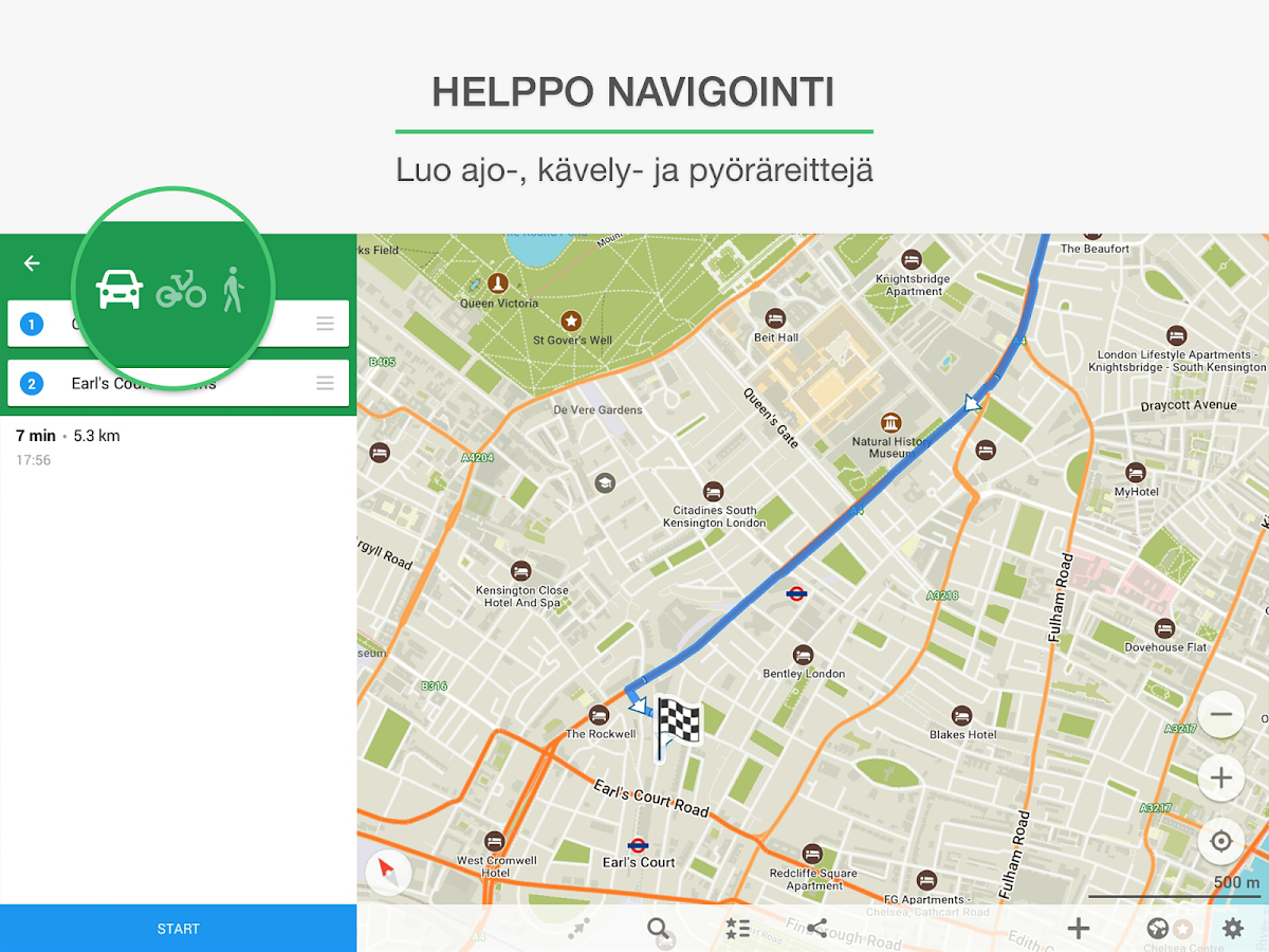 MAPS.ME – Offline-kartta ja reitit gps – Android-sovellukset Google Playssa